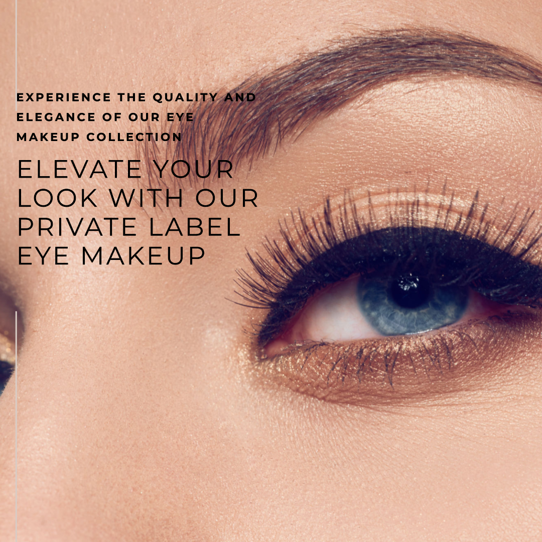 Create Your Black Smokey Eye Makeup with Private Label Eye Makeup ...
