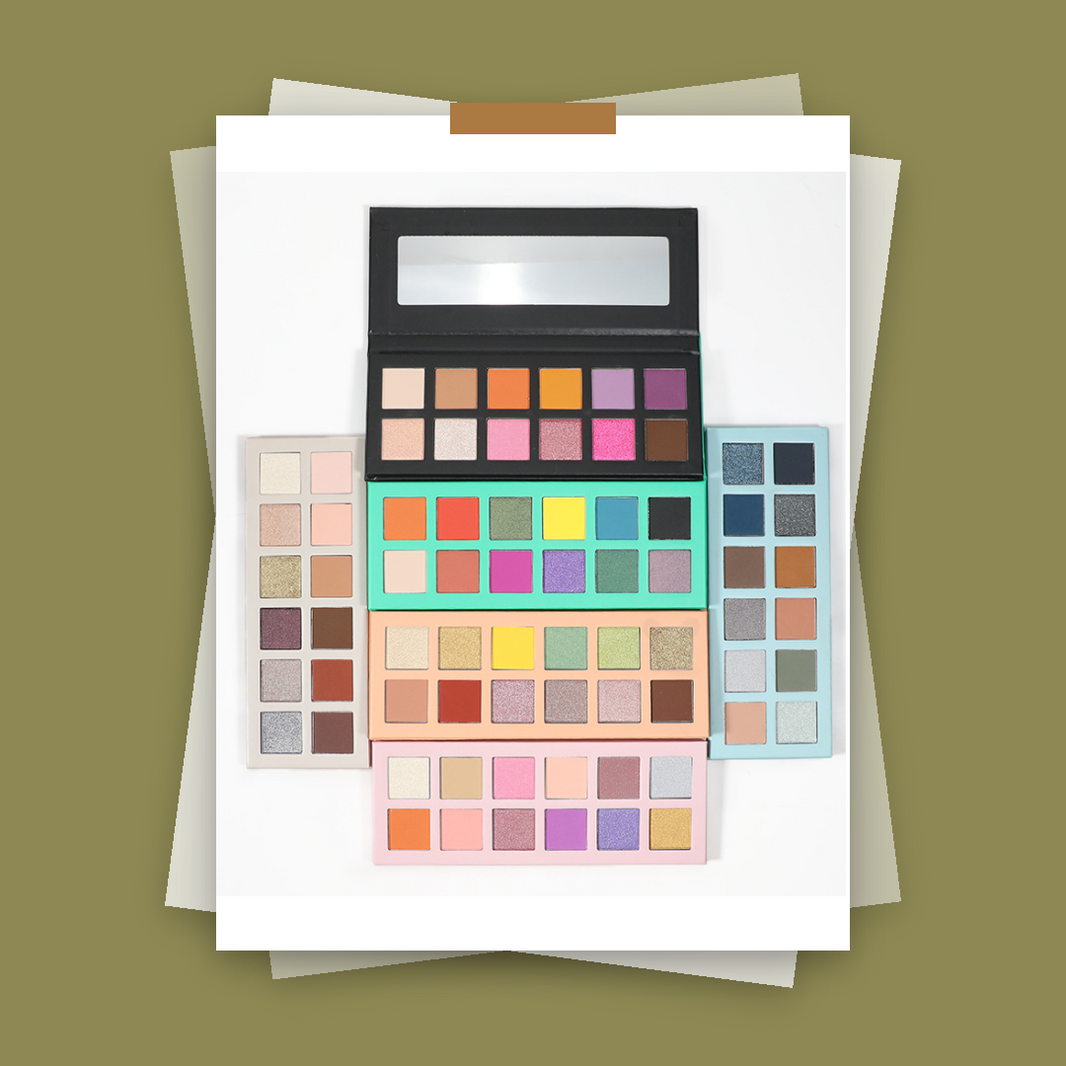 Private label eyeshadow palette packaging – metacnbeauty